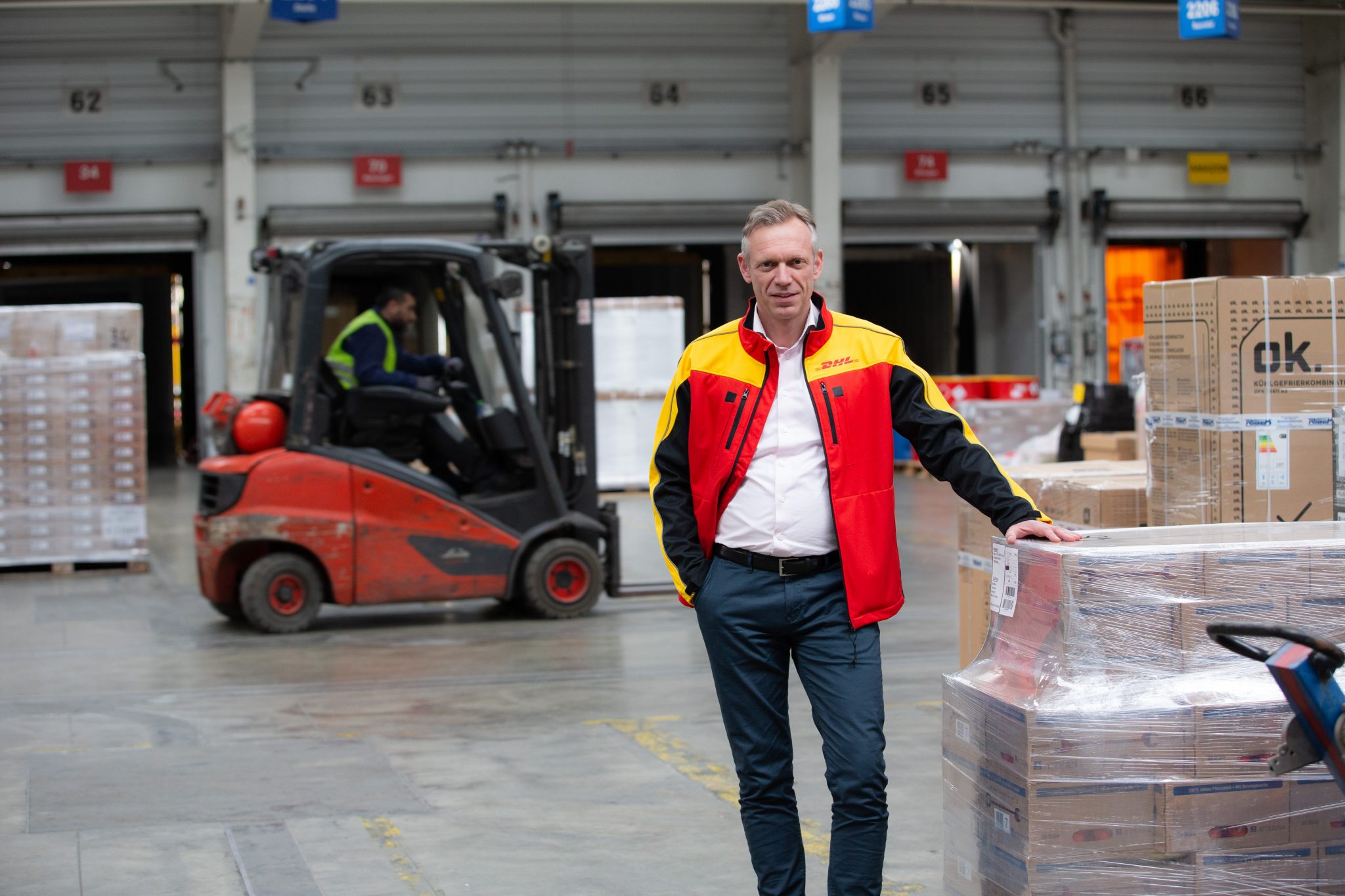 Die Sicherheit der Lkw-Fahrer hat höchste Priorität für DHL Freight.