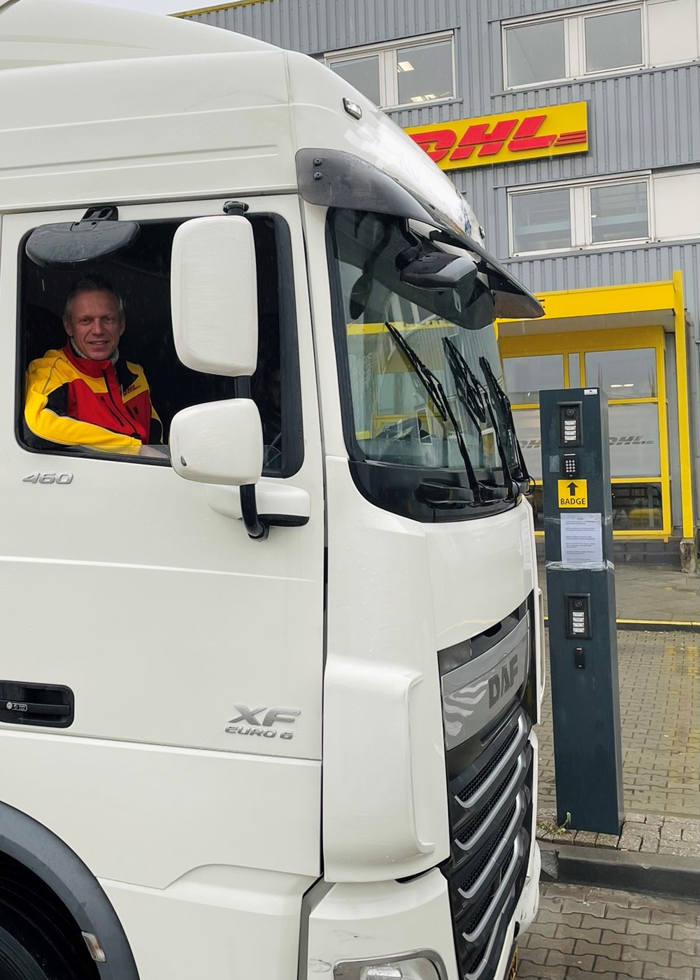 Die Sicherheit der Lkw-Fahrer hat höchste Priorität für DHL Freight.