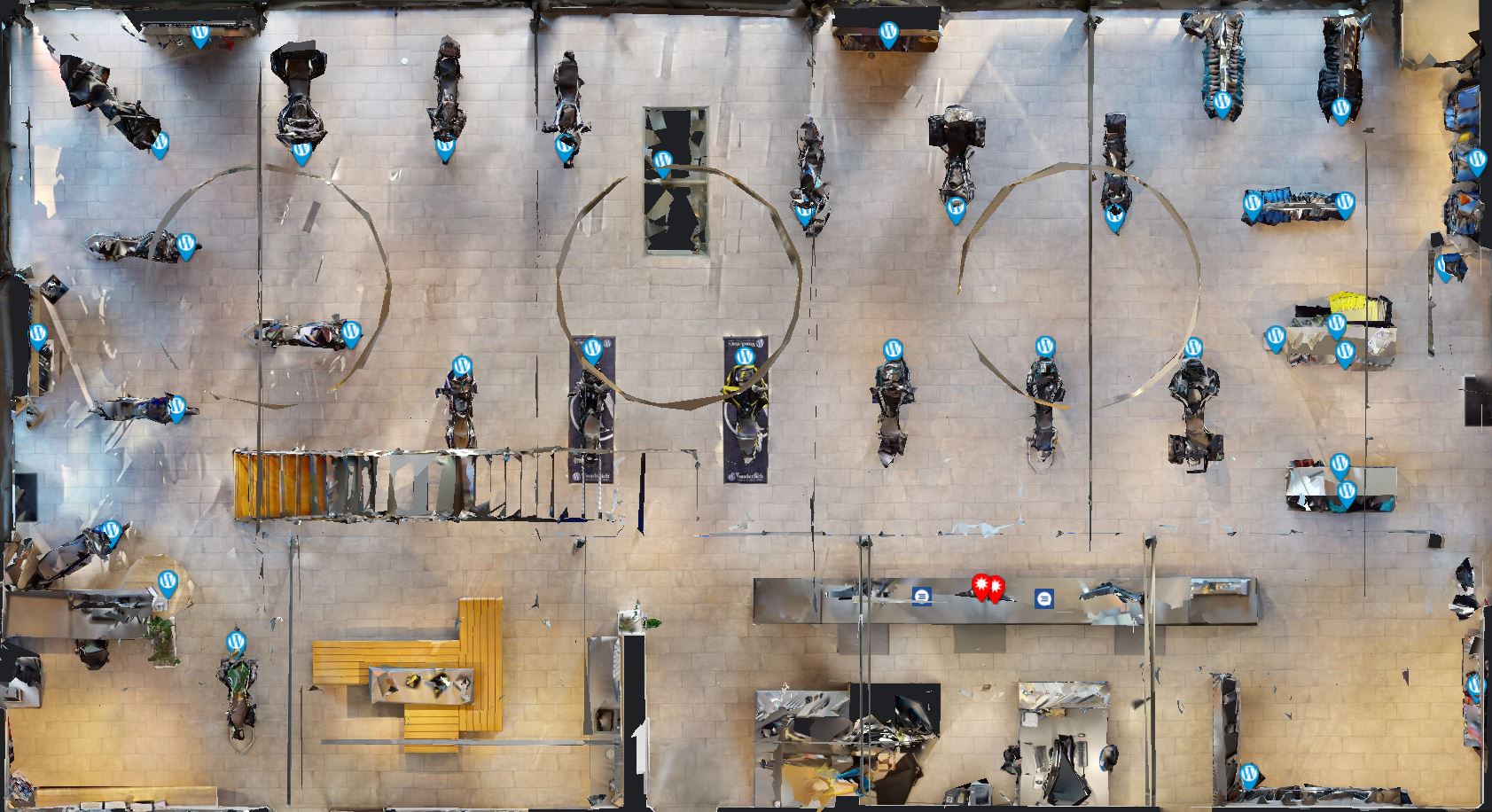 Virtual showroom for BMW motorbikes - DHL makes it possible