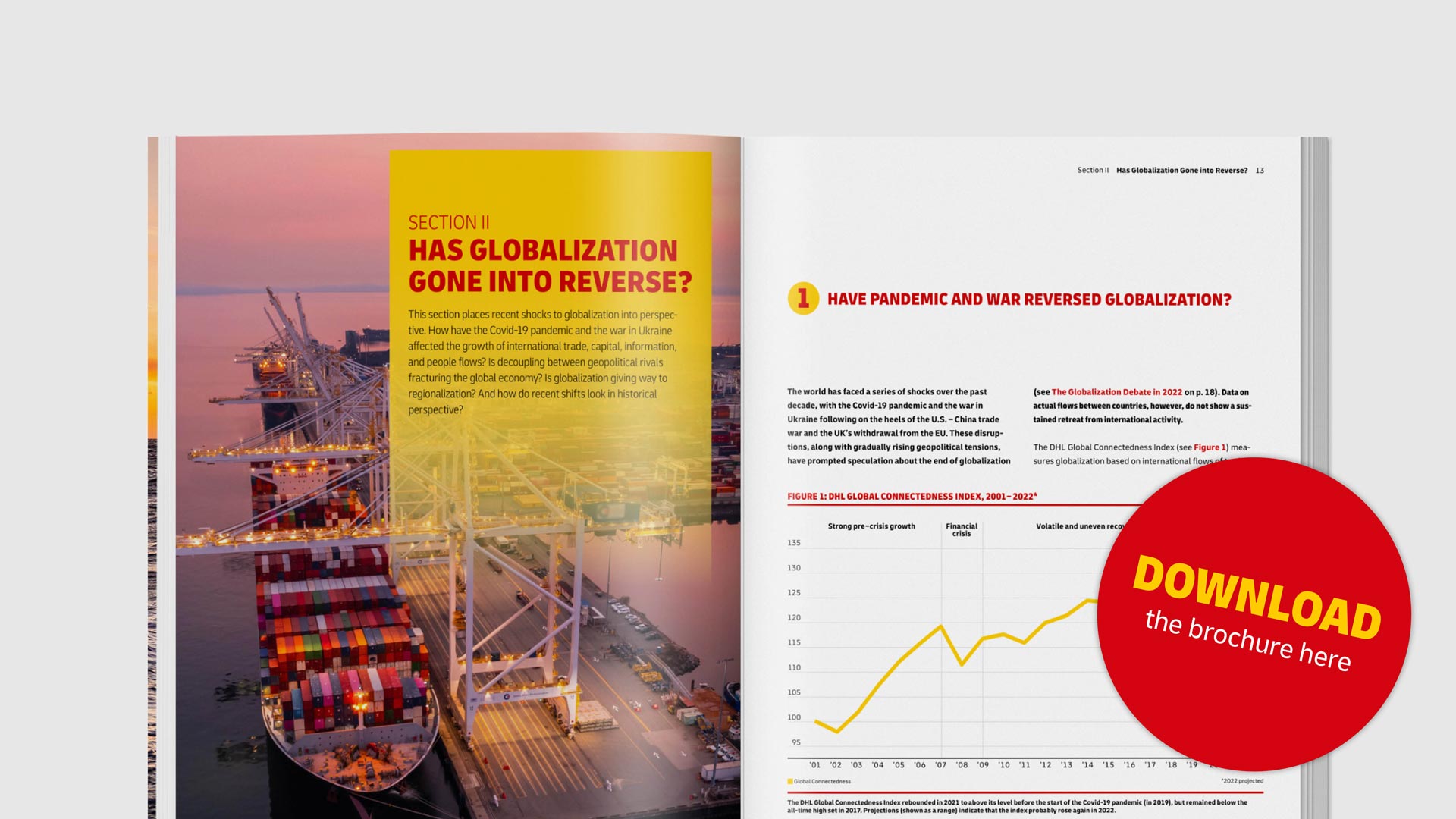 Global Connectedness Index: trade flows are resilient | DHL Freight