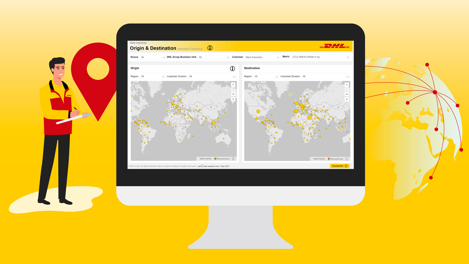 DHL GoGreen Dashboard: Emissions at a Glance | DHL Freight