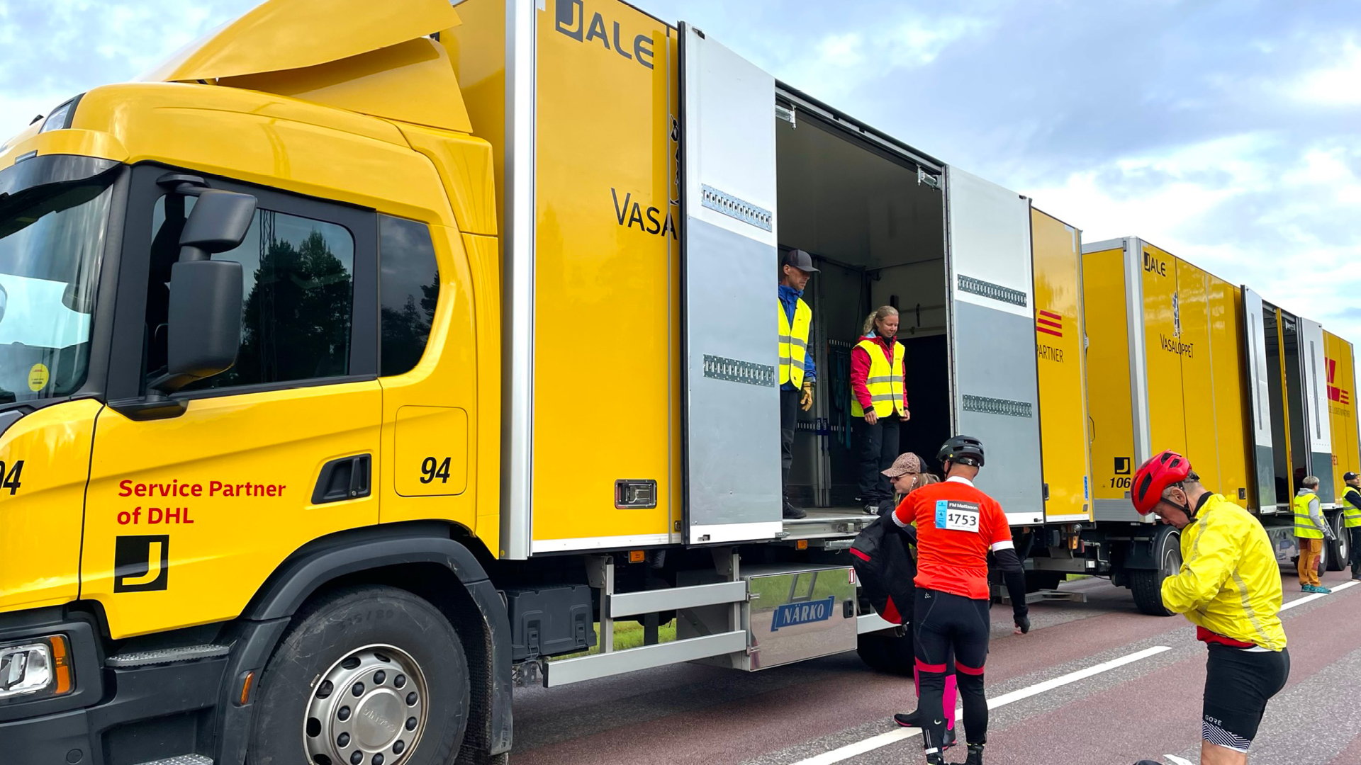 DHL-Spirit beim Sommer-Vasaloppet | DHL Freight