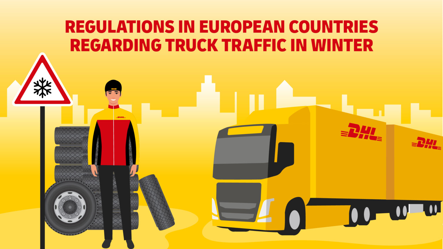 Truck Winter Tires: Mandatory Use in Europe | DHL Freight