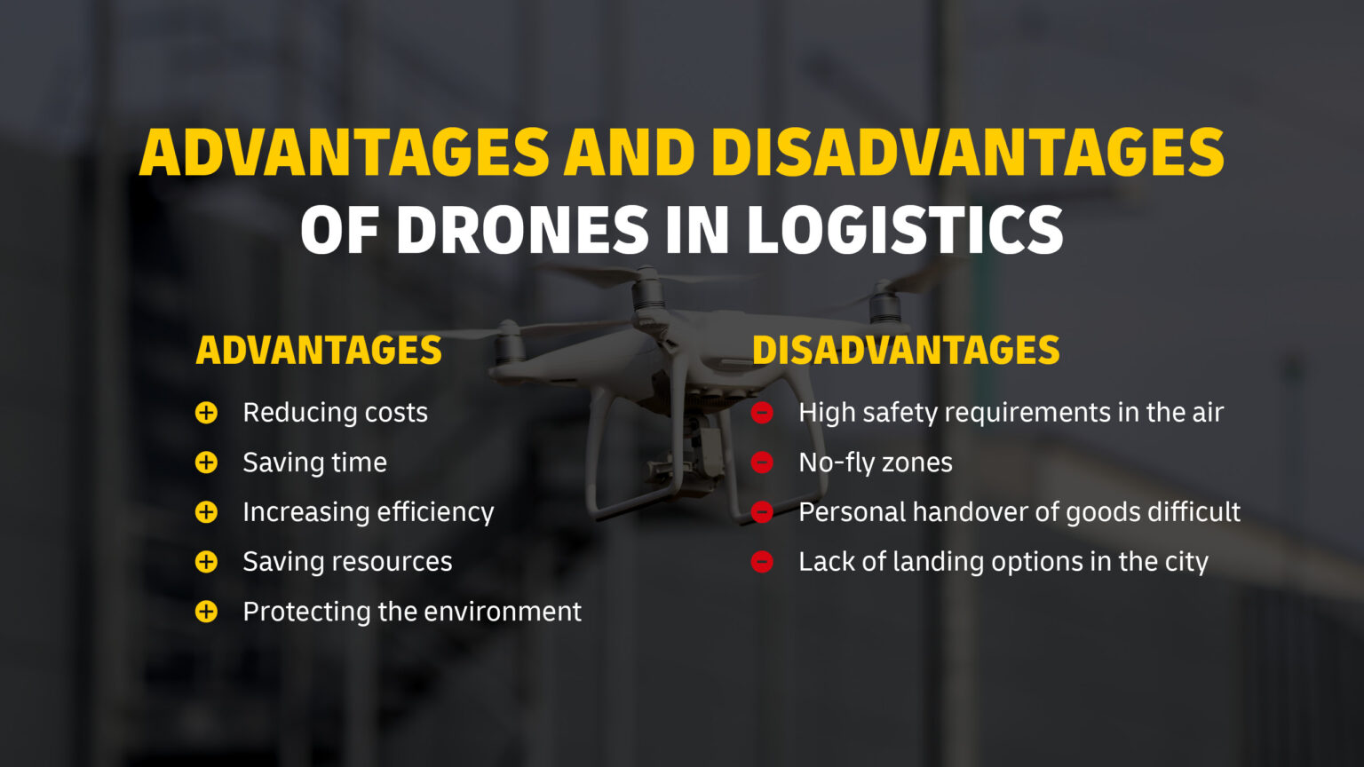 Future of Freight: Use of Drones in Logistics | DHL Freight