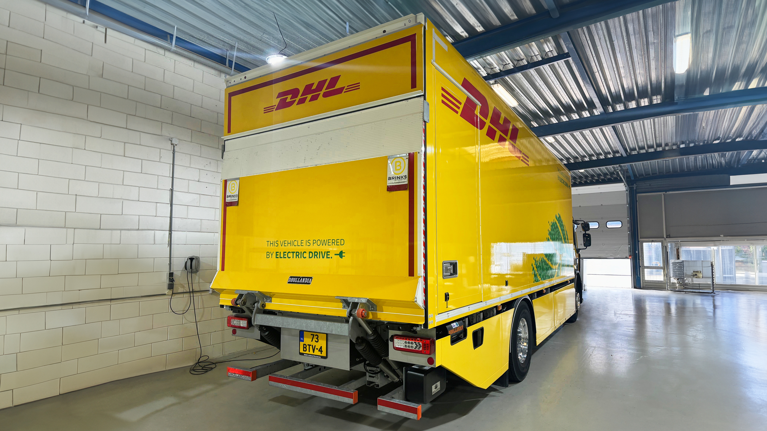 New electric truck for DHL Freight in the Netherlands | DHL Freight