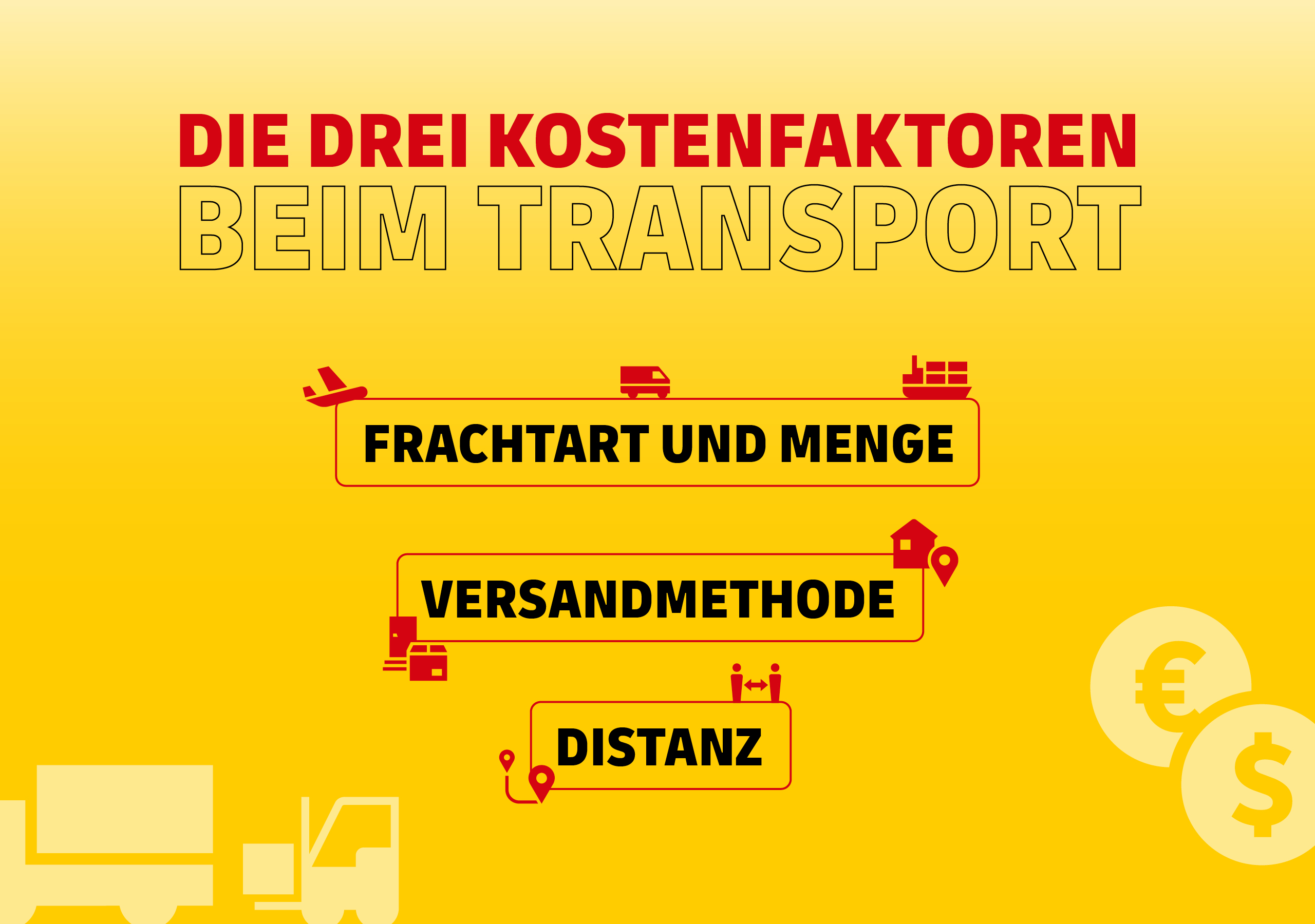 Transportkosten berechnen – das ist zu beachten | DHL Freight