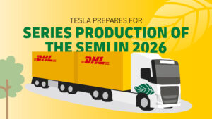 DHL tests Tesla semi truck in the USA | DHL Freight