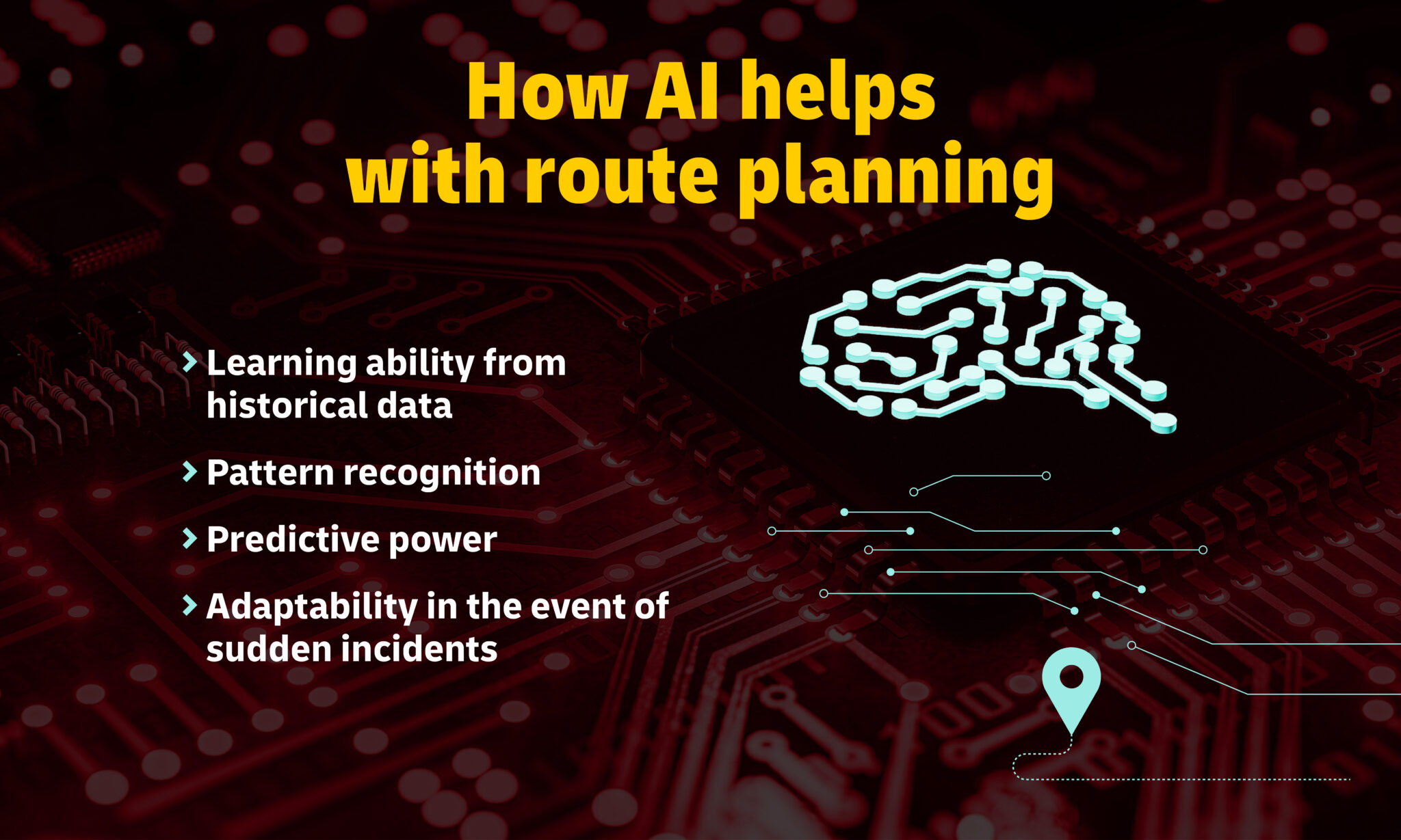 How AI Improves Route Planning | DHL Freight